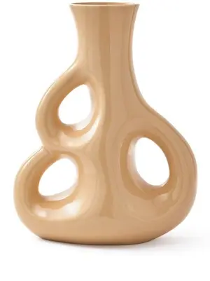 POLSPOTTEN Three Ears Ceramic Vase - Neutrals