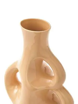 POLSPOTTEN Three Ears Ceramic Vase - Neutrals