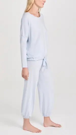 Eberjey Gisele The Slouchy Set - Ice Blue