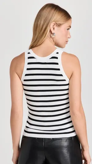 NOTHING PLEASE Estefania Tank - White Stripe