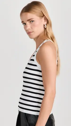 NOTHING PLEASE Estefania Tank - White Stripe