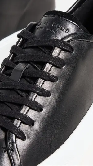 Rag & Bone Rb Plimsoll Sneakers - Black
