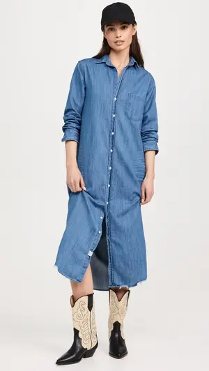 Frank & Eileen Chambray Shirtdress