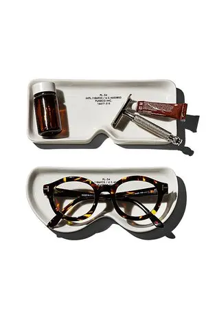 PUEBCO Round Glasses Tray