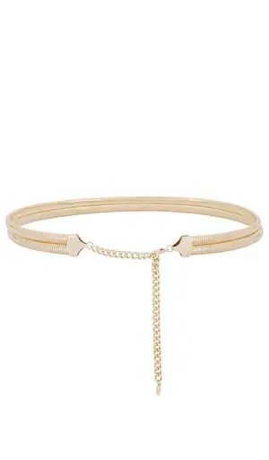Ettika Wrap Around Flex Snake Chain Belt