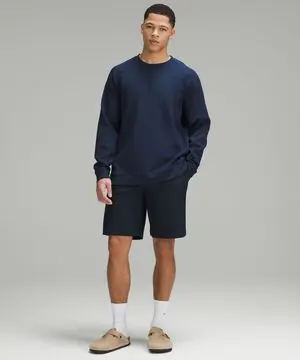 Lululemon Relaxed-fit Smooth Twill 9" Short - True Navy