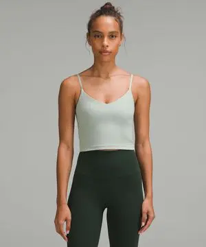 Lululemon Align™ Cropped Cami Tank Top - Jade Grey
