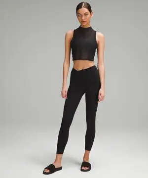 Lululemon Keyhole Mesh Tank Top