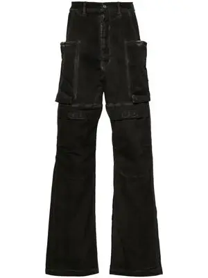 Rick Owens Black Stefan Cargo Jeans