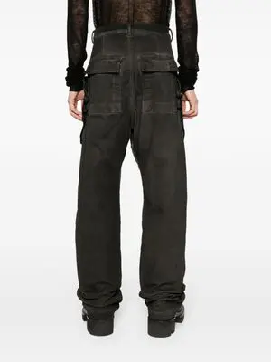 Rick Owens Black Stefan Cargo Jeans