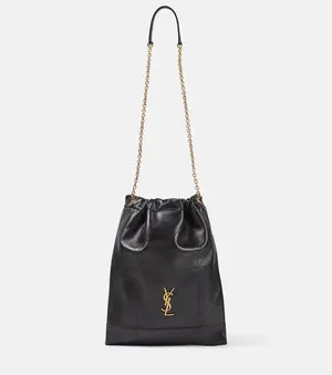 Saint Laurent Jamie Pouchon Leather Shoulder Bag