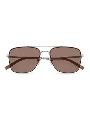 OLIVER PEOPLES X ROGER FEDERER R-2 56mm Aviator Sunglasses