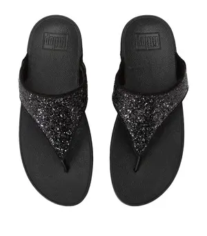 Fitflop Opul Lulu Toe-post Sandals - Black