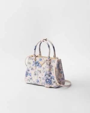 Prada Galleria Printed Saffiano Leather Bag