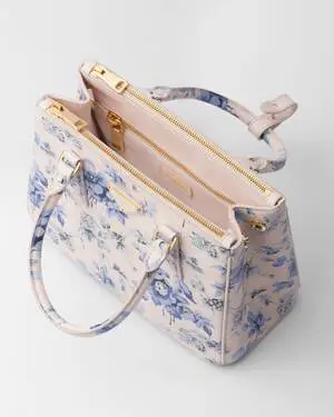 Prada Galleria Printed Saffiano Leather Bag