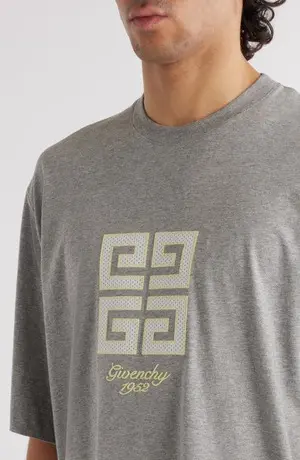 Givenchy New Studio Fit Oversize Logo Graphic T-shirt