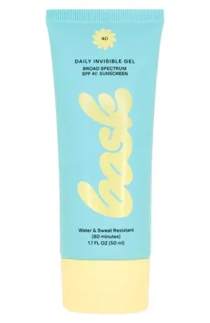 BASK Daily Invisible Gel Spf 40 Broad Spectrum Sunscreen - No Color