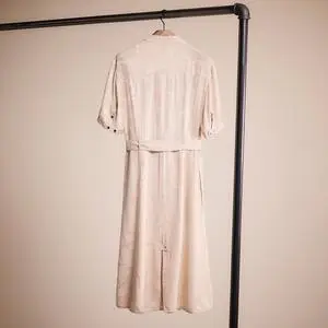 COACH Restored Jacquard Snap Front Shirtdress