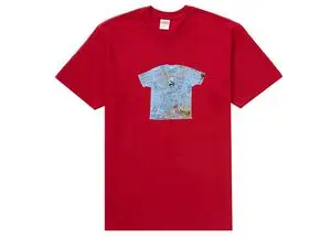 Supreme 30th Anniversary First Tee Shirt - Red