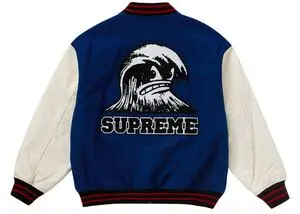 Supreme Varsity Jacket - Blue