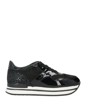Hogan Leather Sneakers - Black