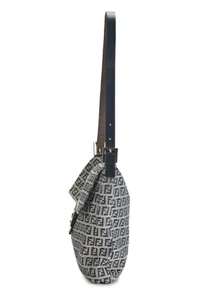 Fendi Zucchino Canvas Shoulder Bag