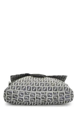Fendi Zucchino Canvas Shoulder Bag