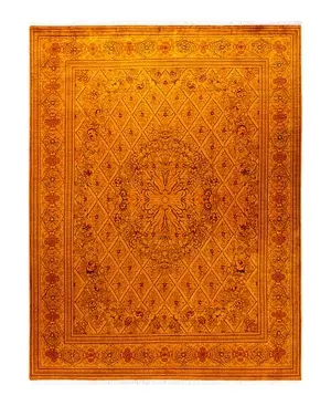 Bloomingdale'S Fine Vibrance M851 Area Rug, 8' X 10'5 - Orange