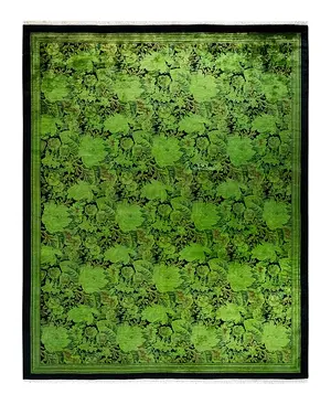 Bloomingdale'S Fine Vibrance M851 Area Rug, 8'1 X 10'1 - Green