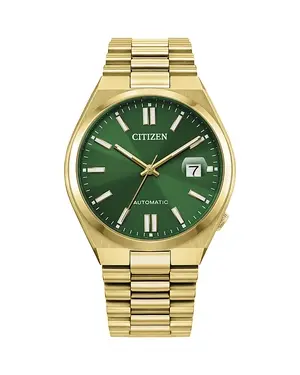 Citizen Sport Luxury Watch, 40mm - Green/gold