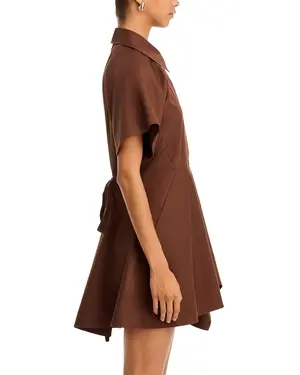 A.L.C. Julie Shirt Dress - Milk Chocolate