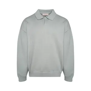Fear Of God Knit Long-sleeve Polo 'sycamore - Green