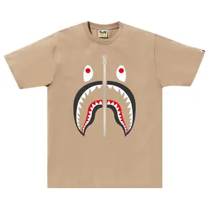 A BATHING APE Shark Tee 'beige - Tan
