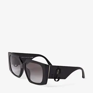 JIMMY CHOO Ariana Square Frame Sunglasses - Gradient Grey