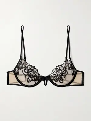 Kiki De Montparnasse Embroidered Bras