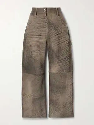INTERIOR The Julian Nubuck Cargo Pants