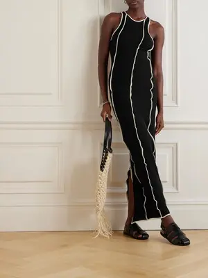 Nanushka Wanda Striped Maxi Dress