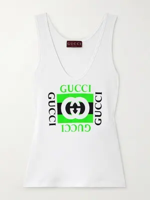 Gucci Logo Camis Tanks For Women
