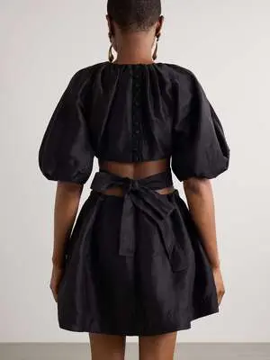Aje Mimosa Cutout Mini Dress
