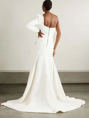 Maticevski Audacity One-sleeve Gown