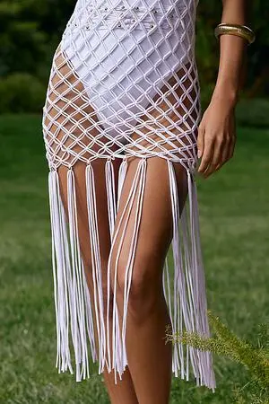 PQ SWIM Brynn Beaded Cover-up Dress