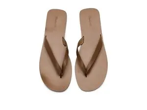Madewell Greene Thong Slide Sandals - Brown
