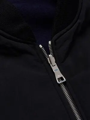 Mr P. Reversible Padded Wool-blend Gilet