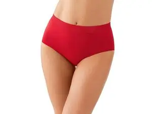 Wacoal B-smooth Brief Panty Women's Underwear Equestrian Red Red