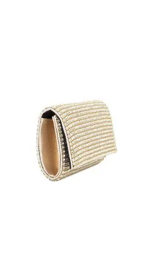 OLGA BERG Mariana Crystal Clutch
