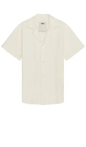 Oas Golconda Cuba Terry Shirt - Cream
