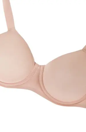 Wolford Sheer Touch Underwire T-shirt Bra - Rose Powder