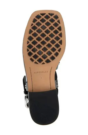 Aerosoles St. Clair Sandal - Black Leather