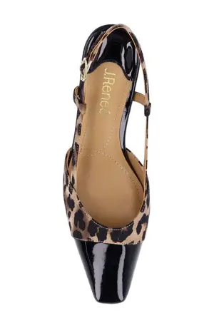 J. Reneé Cyrene Pointed Toe Pump - Brown/black