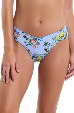 Hanky Panky Hanky Panky V-Cut Bikini Bottom Thankful (blue)